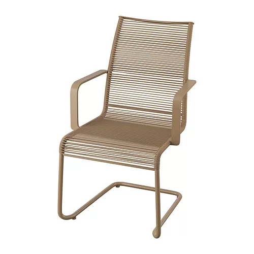 Jual VASMAN - KURSI DENGAN SANDARAN LENGAN WARNA COKELAT | Shopee Indonesia