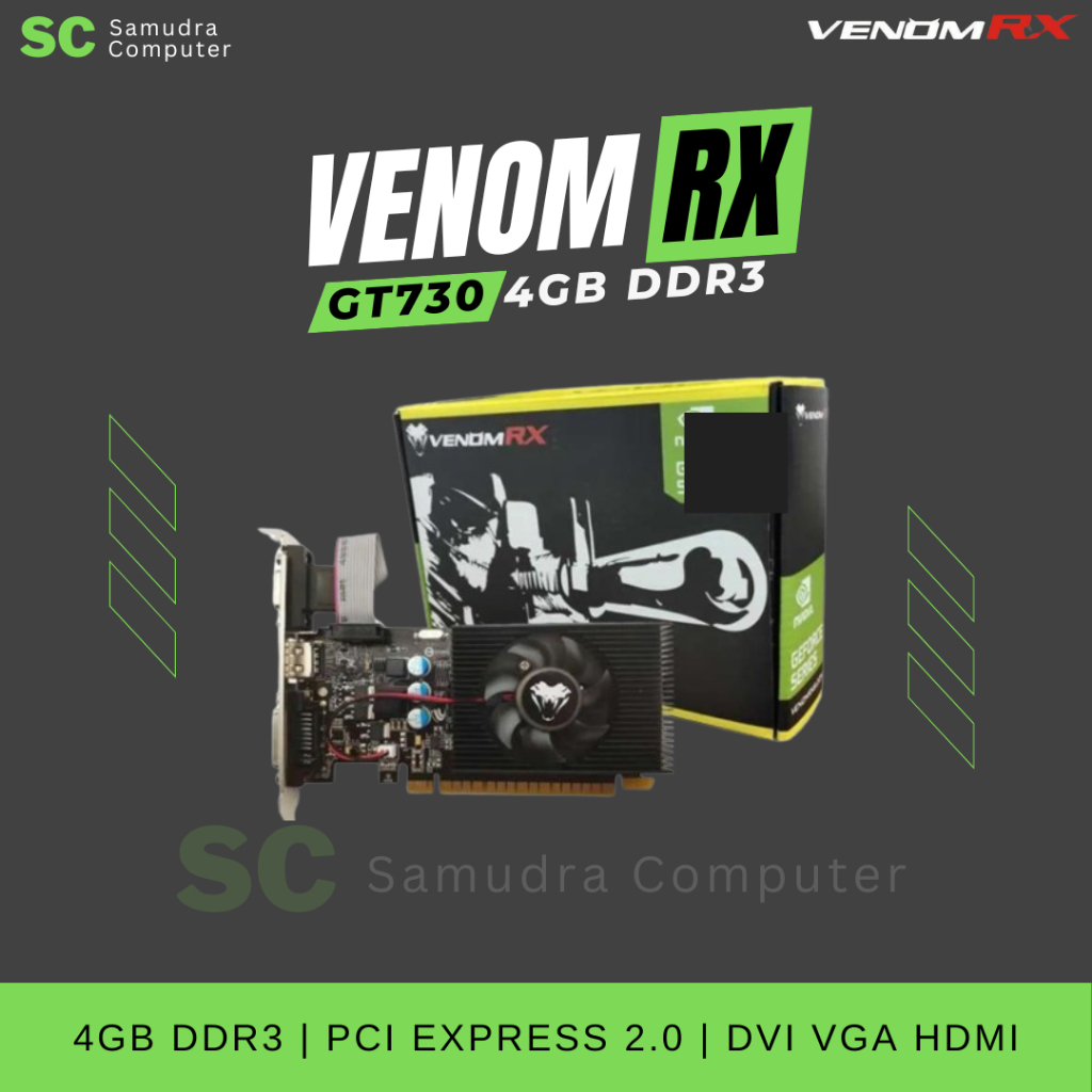 Jual VGA Card Venom RX GT 730 4GB DDR3 | Shopee Indonesia