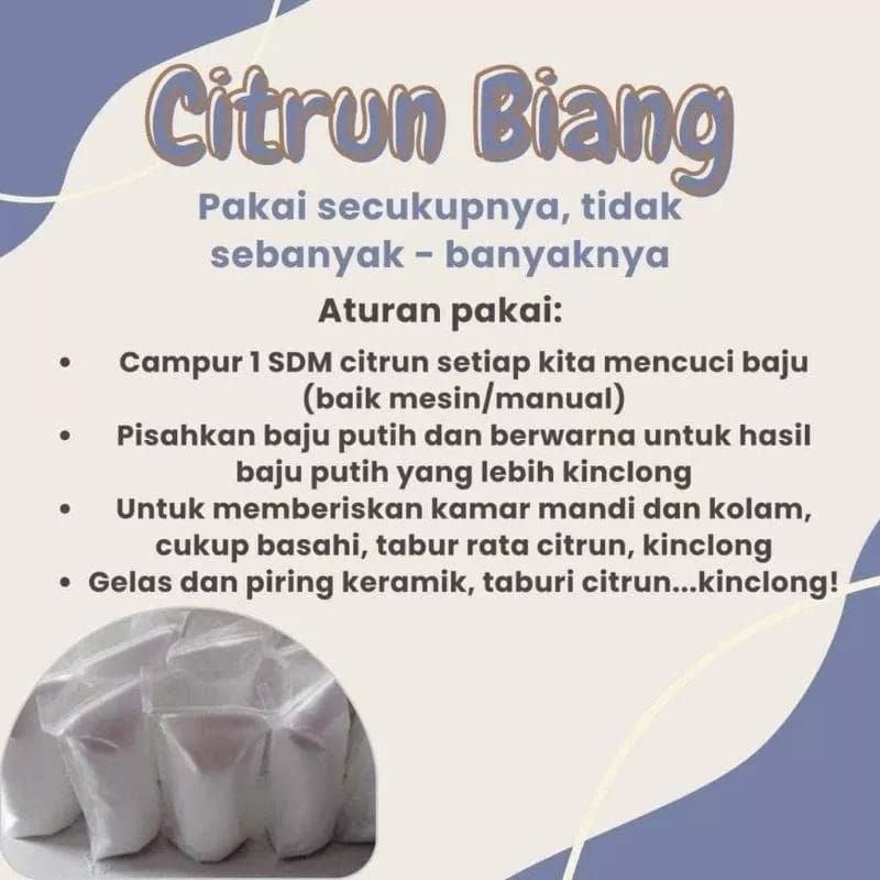 Jual BIANG CITRUN BUBUK AJAIB PEMBERSIH MULTIFUNGSI 250gram | Shopee ...
