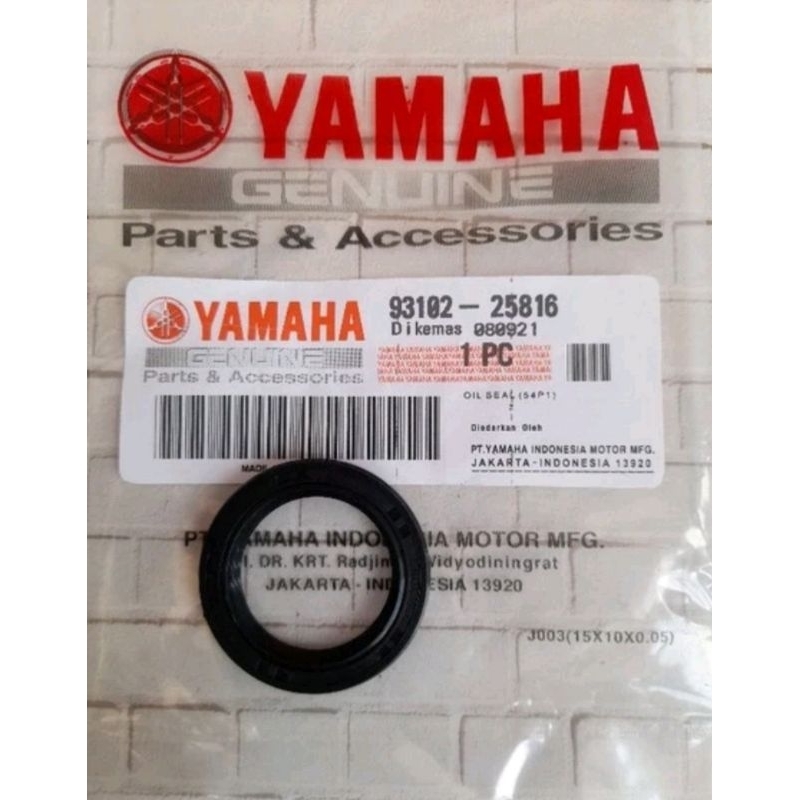Jual Seal kruk as kiri Original Yamaha Mio/Mio J/Fino/Soul GT/M3/Mio S,dll. | Shopee Indonesia
