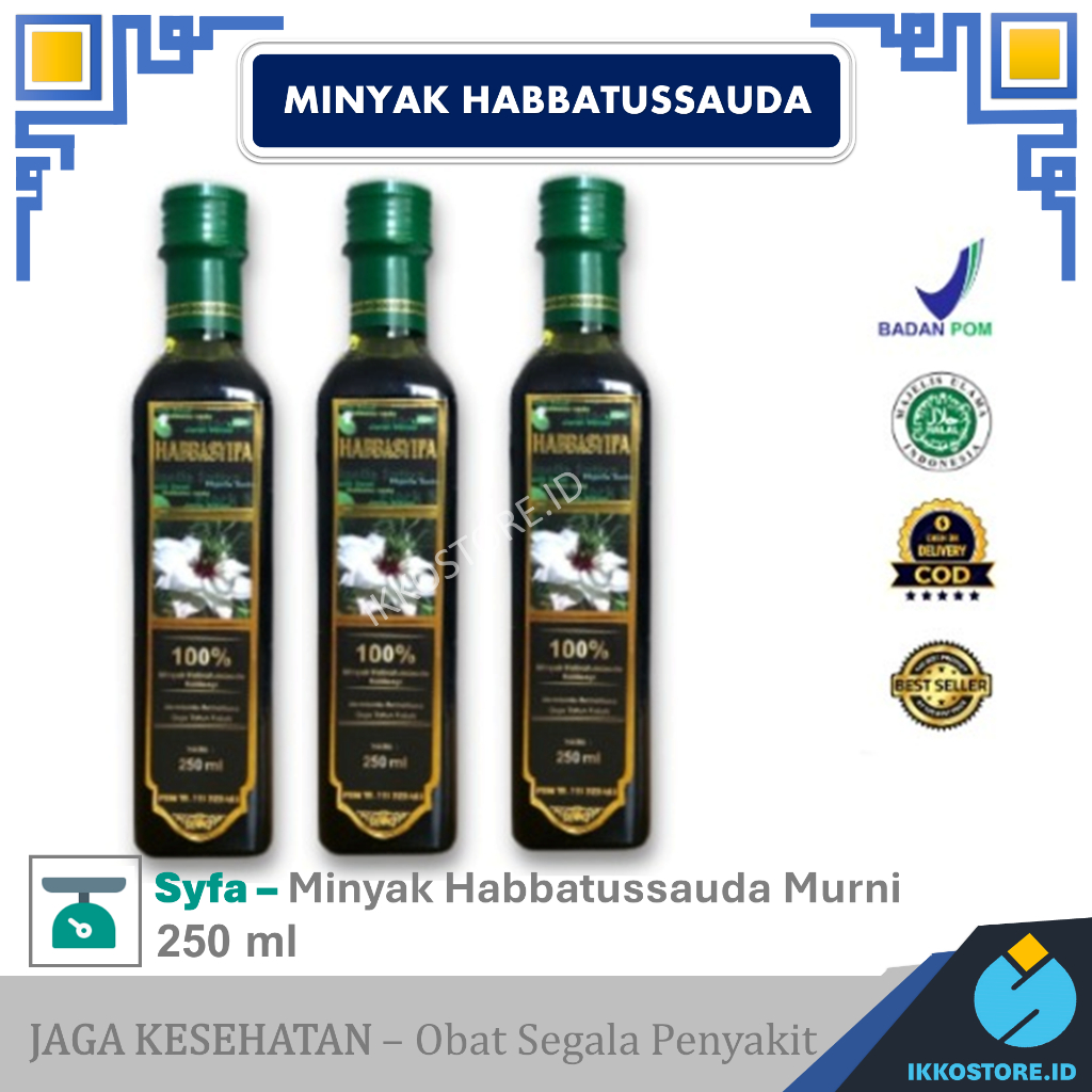 Jual Minyak Habatussauda Asli 100% Jinten Hitam Cair Habbatussauda ...