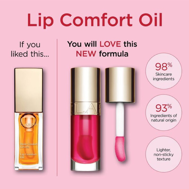 Jual Clarins Lip Comfort Hydrating Oil mini size | Shopee Indonesia
