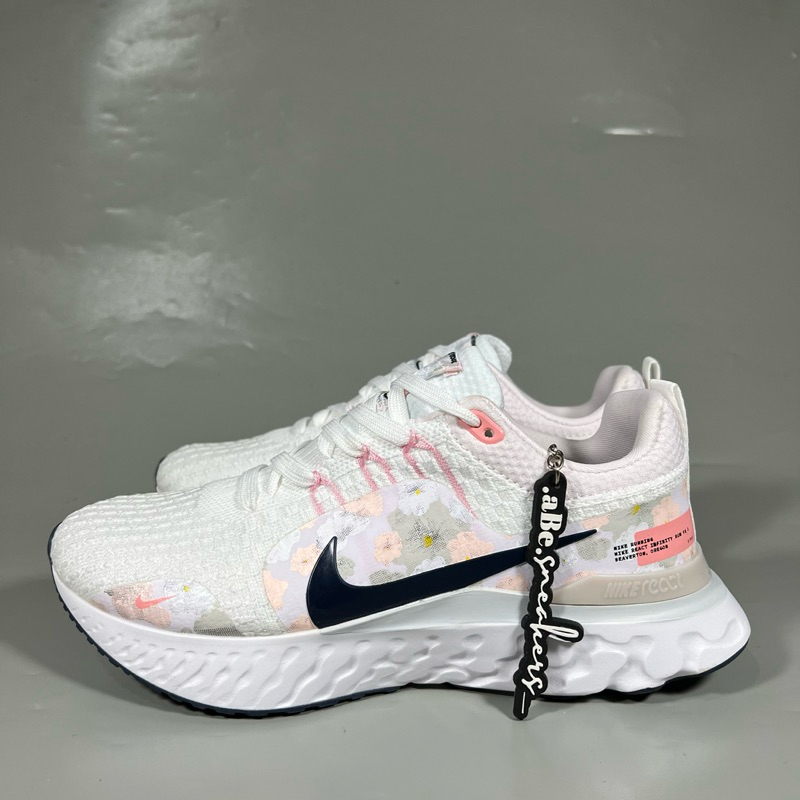 Jual Sepatu Running Zumba React Infinity Run Flyknit 3 White Rose Pink ...