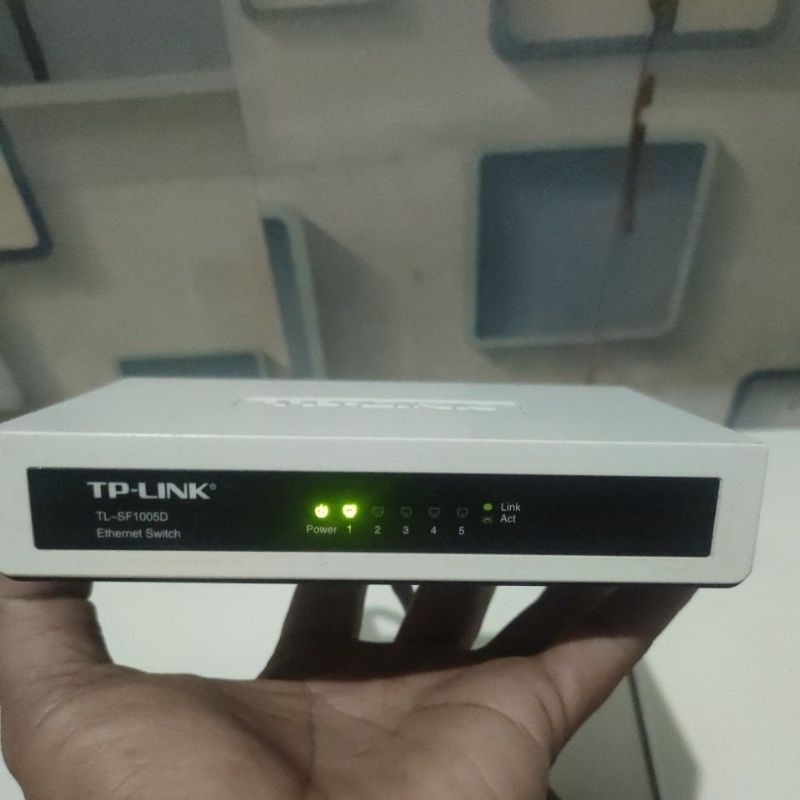 Jual TP-LINK SWITCH HUB 5-PORT 10/100Mbps Desktop Switch (UNIT SAJA) | Shopee Indonesia