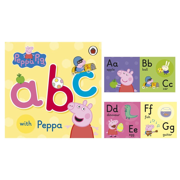 Jual Peppa Pig: ABC with Peppa Board Book | Shopee Indonesia