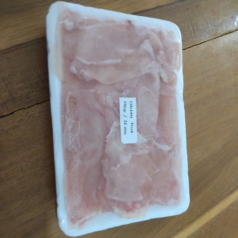 Jual Chicken Slice / Dada Ayam slice 250gr | Shopee Indonesia