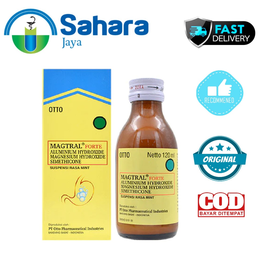 Jual [SJ] Magtral Forte Sirup 120 ml / mengobati gangguan pada saluran ...