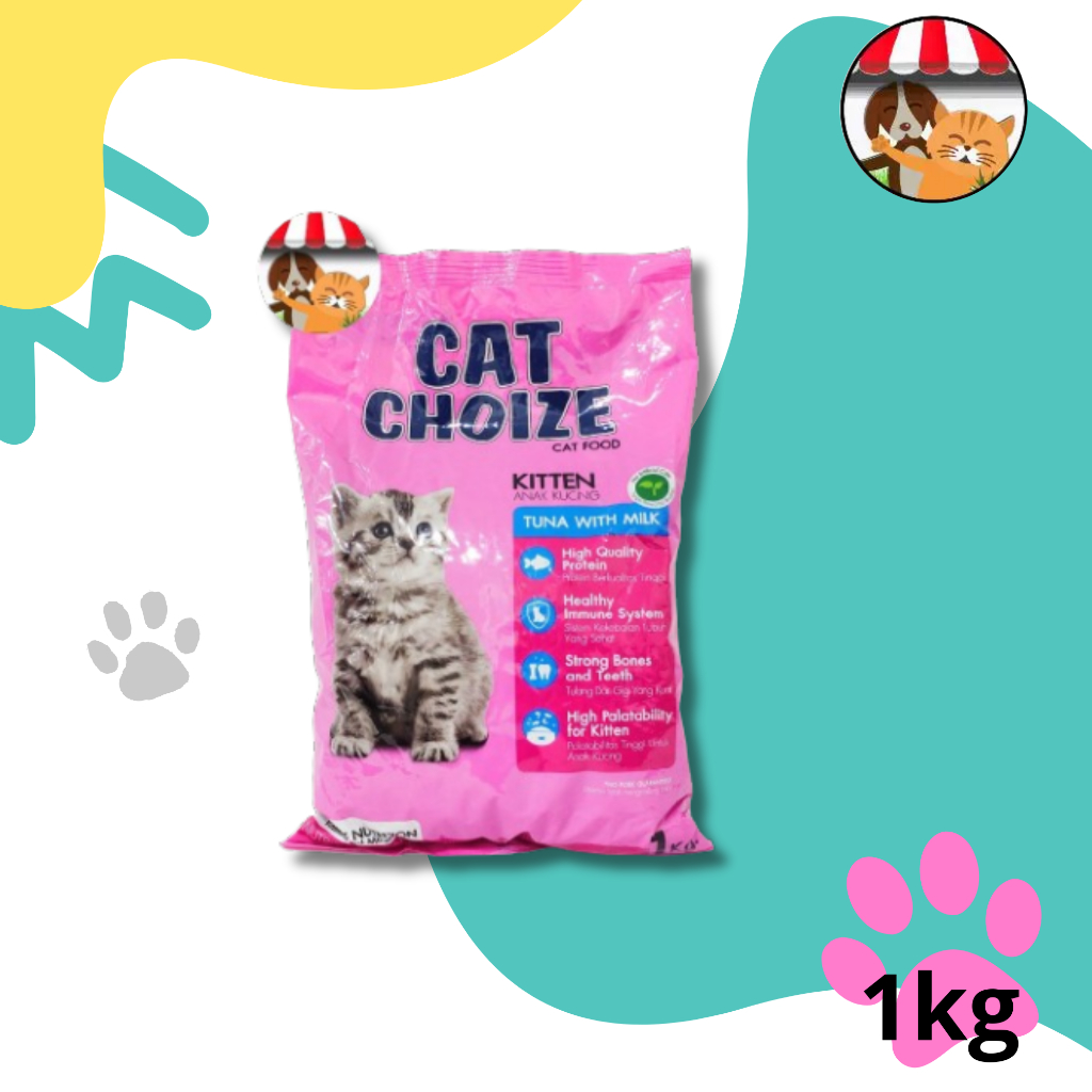 Jual Cat Choize Kitten 1kg - Makanan Anak Kucing Murah Cat Choize ...