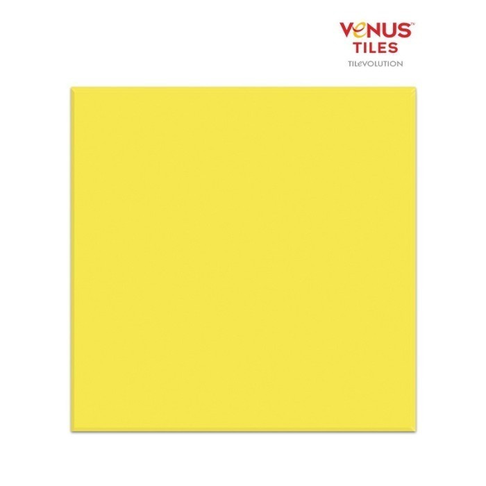 Jual Venus Takko Square Yellow Matt No Bevel Uk 10x10cm | Shopee Indonesia