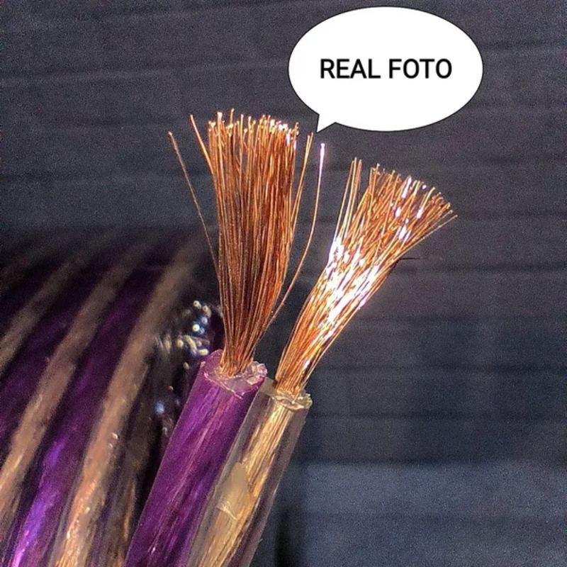 Jual HARGA 1 METER MYVO Kabel Audio-Kabel Transparan-Kabel Transparant ...