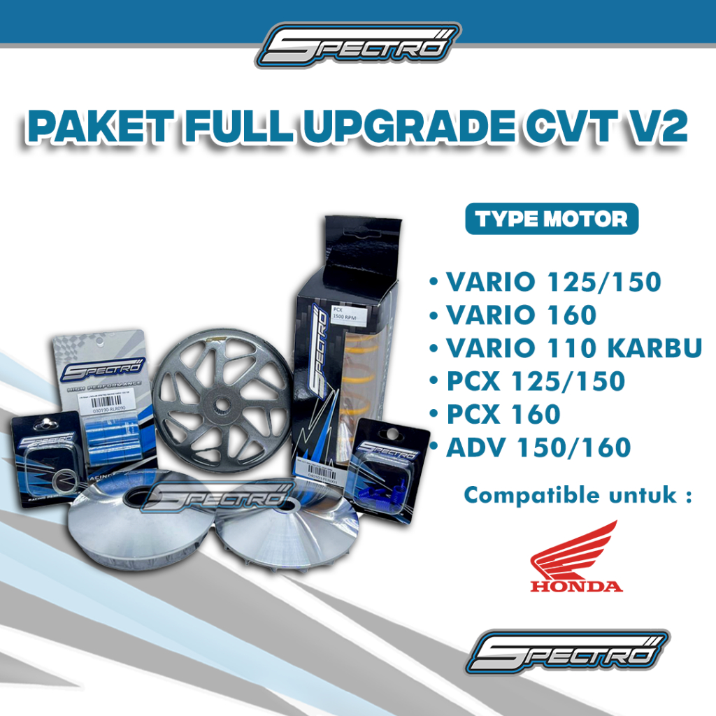 Jual Full Upgrade CVT V2 Vario 125 Vario 150 PCX 150 PCX 160 ADV 150 ...