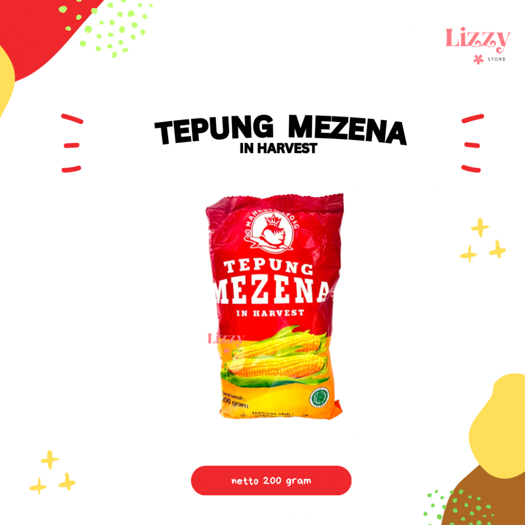 Jual Tepung Maizena Mezena in Harvest Mahkota Keong Kemasan 200gram ...