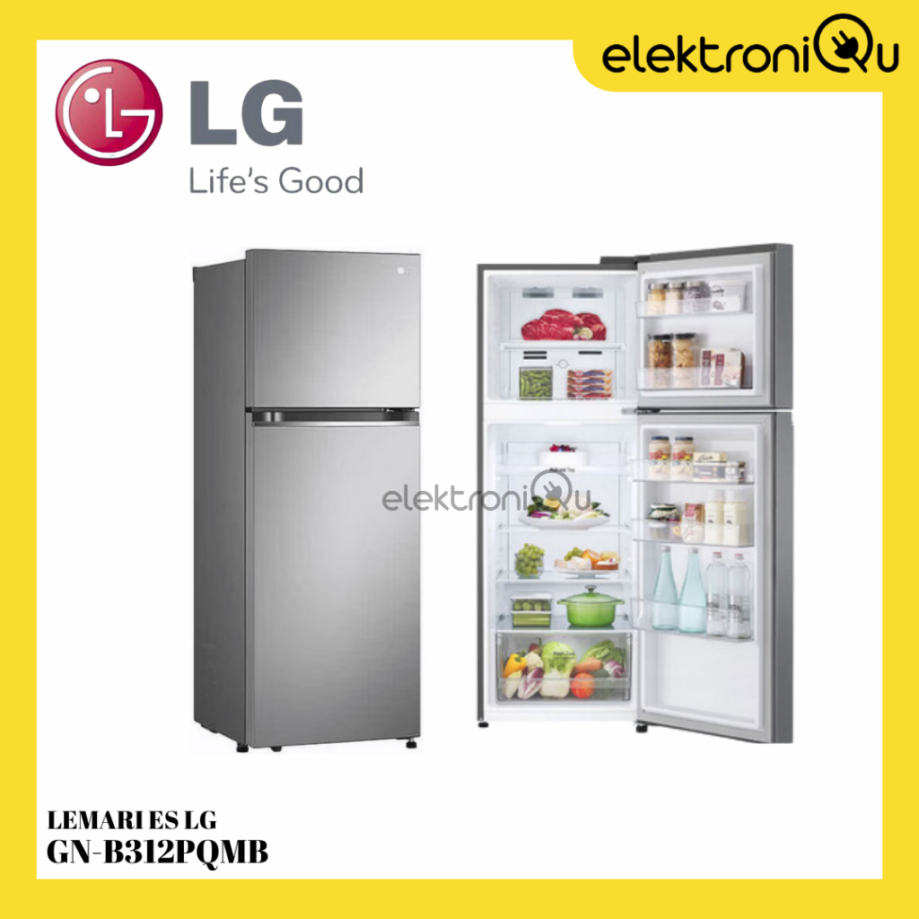 Jual LEMARI ES LG GN-B312PQMB 2 PINTU 315 LITER INVERTER / KULKAS LG 2 ...