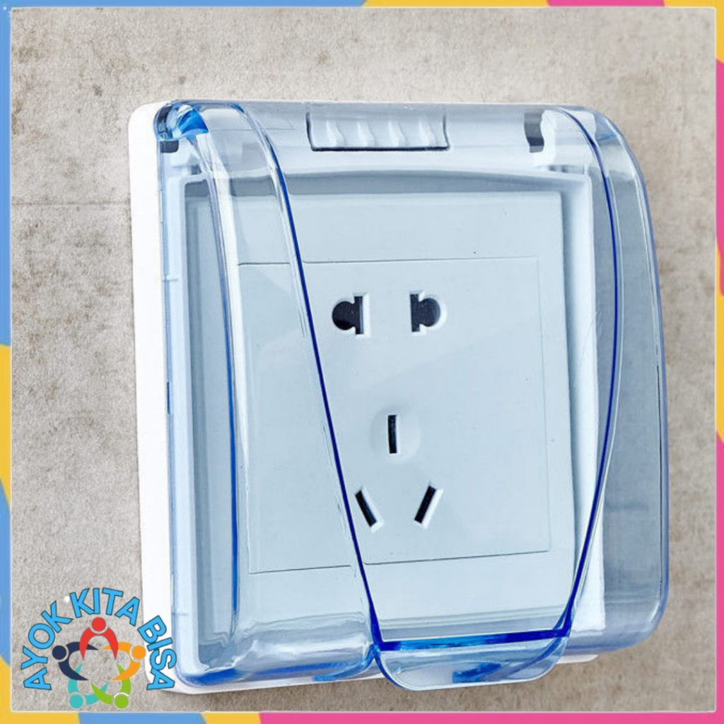 Jual AKB Penutup Steker Colokan Listrik Cover Pelindung Kabel Saklar ...