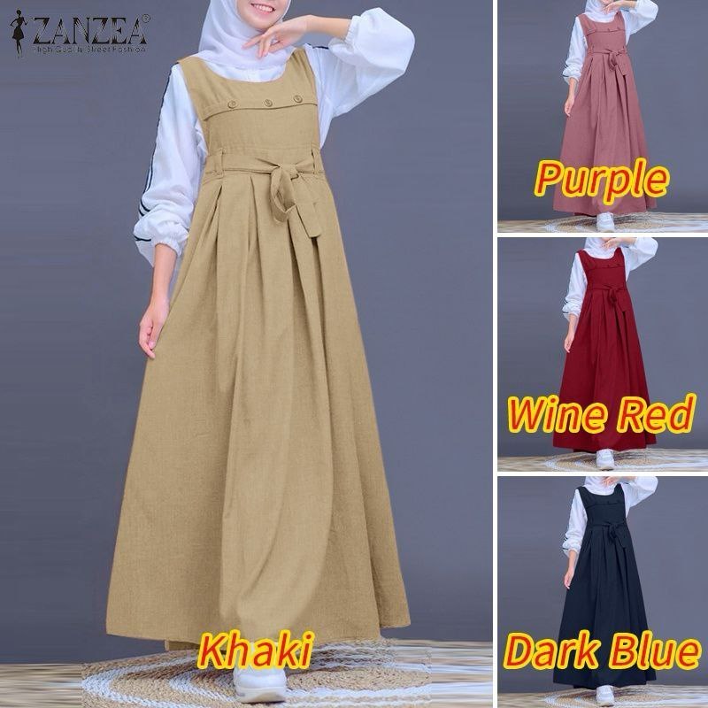 Jual BAJU OVERALL TERBARU SELLA OVERALL BAHAN LINEN BAJU TRENDY MODEL ...