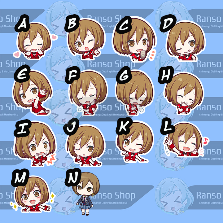 Jual Sticker Project Sekai Meiko | Stiker Vinyl Satuan Meiko Vivid Bad ...