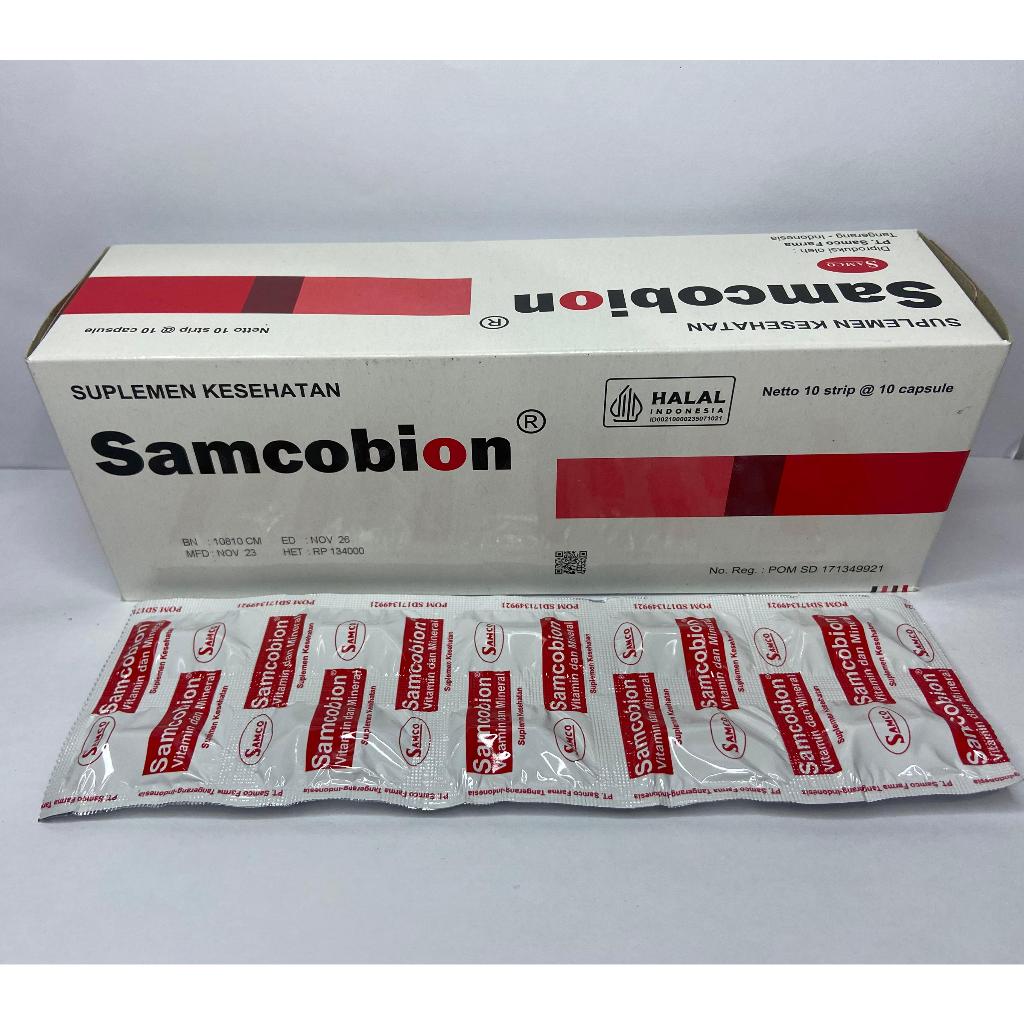 Jual Samcobion 10 Tablet (strip) | Shopee Indonesia