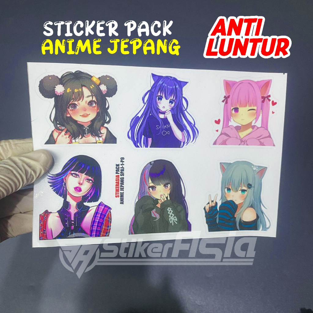 Jual STIKER PACK ANIME SPAJ-1-P9 STICKERASIA Sticker ANIME JEPANG ...