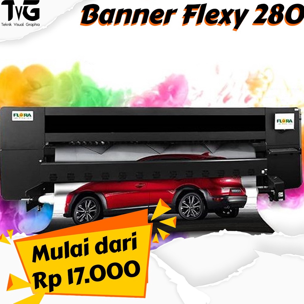 Jual ART E45T Cetak Banner Frontlite Bahan Flexi 28gr Spanduk Backdrop ...