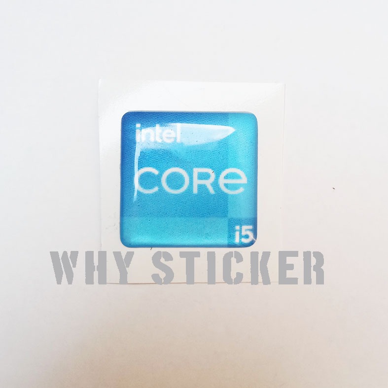 Jual stiker timbul intel core i5 stiker timbul 3d Akesoris computer ...