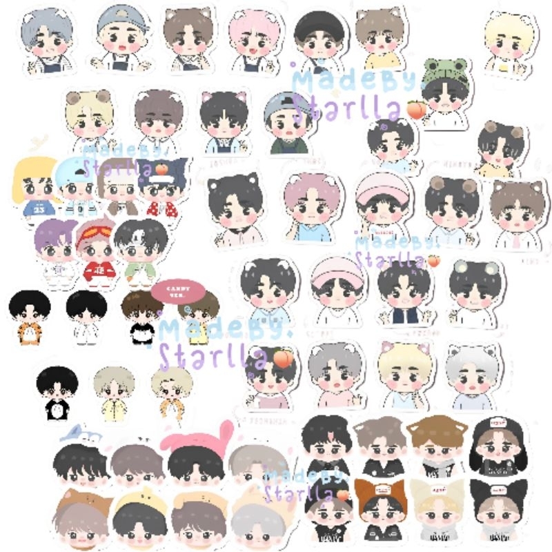 Jual (BISA COD ) STICKER SET NCT NCT DREAM NCT 127 WAYV NCT WISH ...