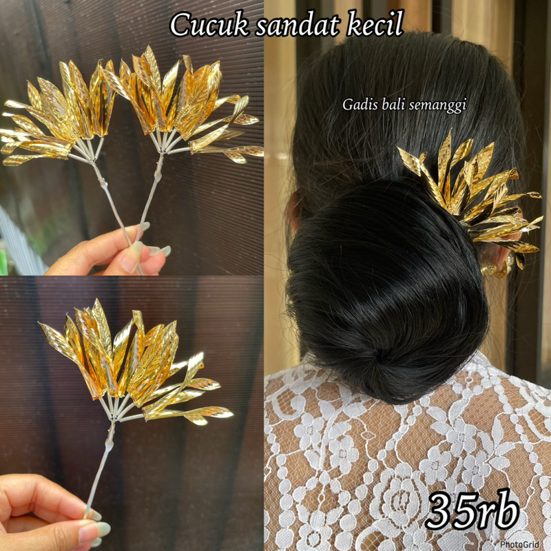 Jual cucuk sandat kecil/ bunga sanggul/ bunga hair do | Shopee Indonesia