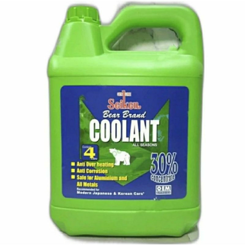 Jual SEIKEN Air Radiator Coolant SEIKEN 30% Concentrate BLUE/BIRU (4L/4 ...