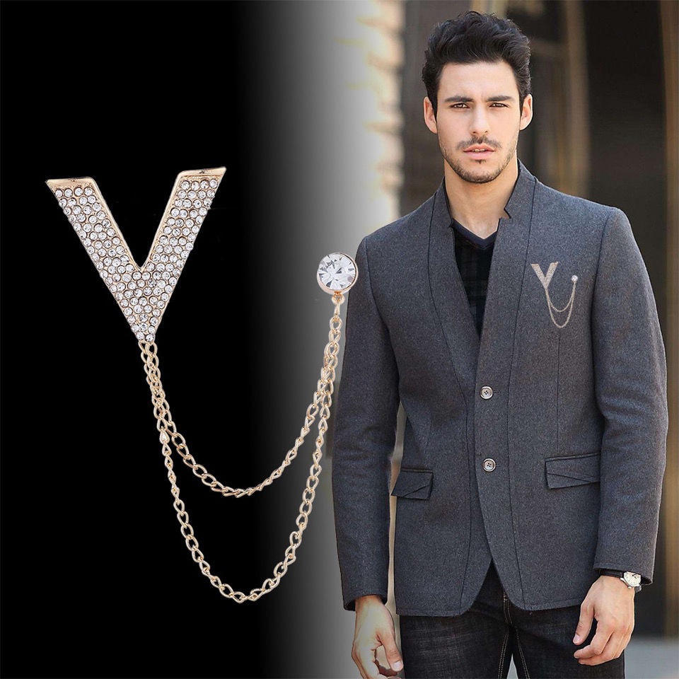 Jual KIAMA - Lapel Pin Bros Jas Wedding Vintage Crown - Aksesoris Pin ...