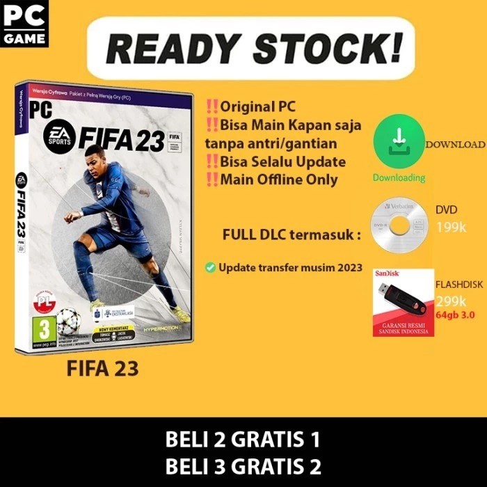 Jual FIFA 23 PC ORIGINAL ORIGIN + Last Update | Shopee Indonesia