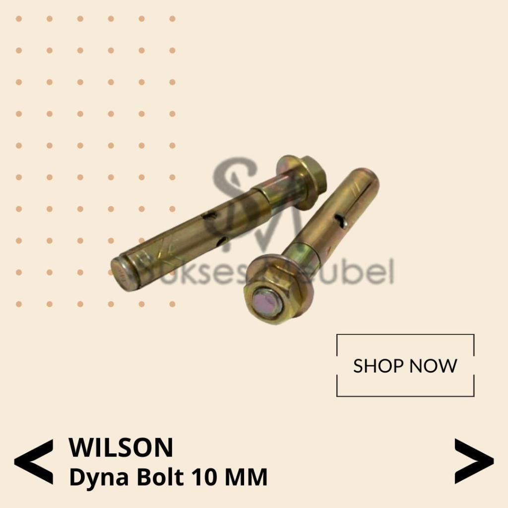 Jual WILSON Baut Beton Ukuran 10 x 65 | Dyna Bolt / Sleeve Anchor Bolt ...