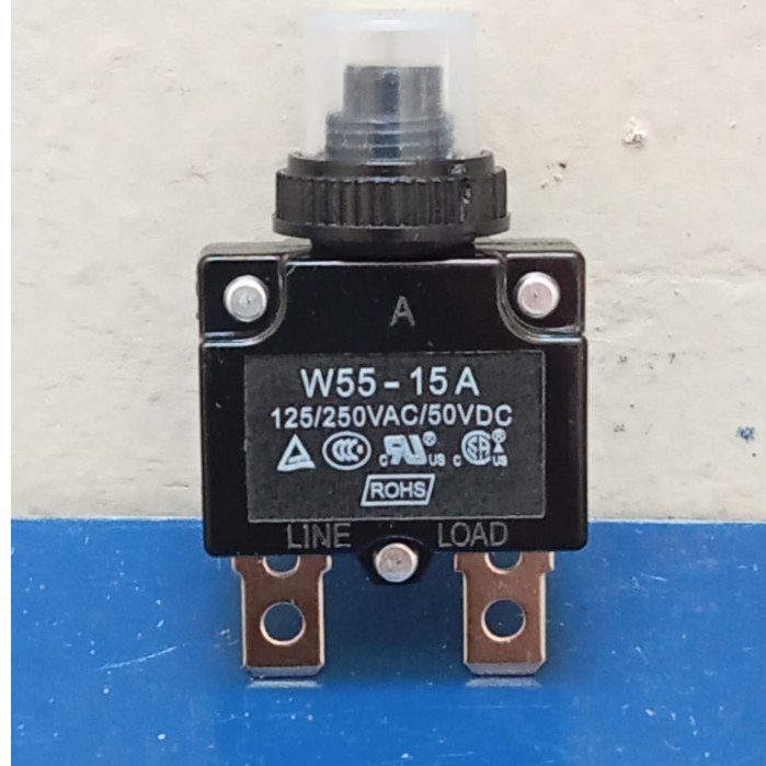 Jual overload pompa air satelit protector switch / circuit breaker 15A ...