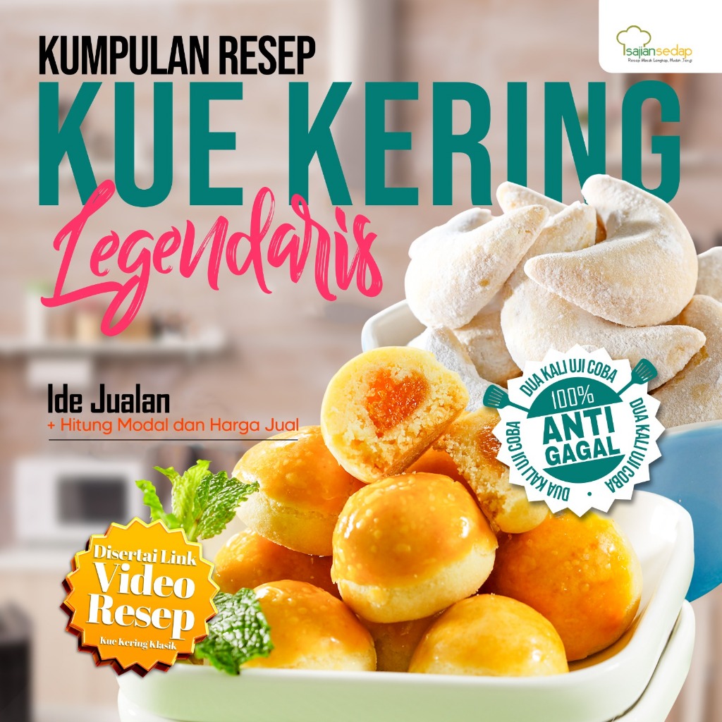 Jual Majalah Sajian Sedap Edisi Kumpulan Resep Kue Kering Legendaris ...