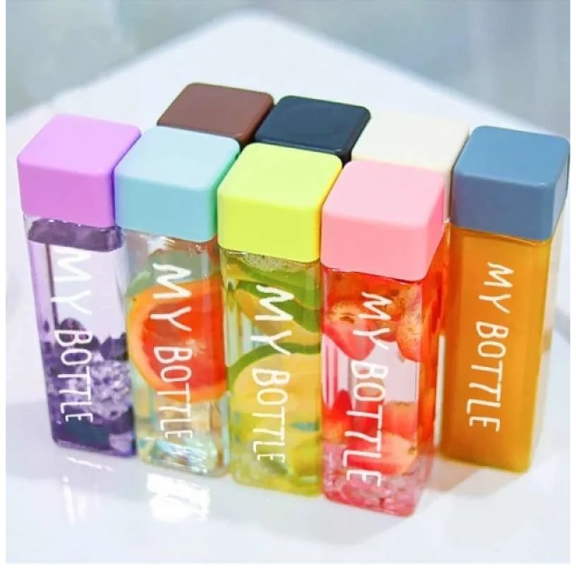 Jual MY BOTOL SEGI EMPAT( KOTAK) | Shopee Indonesia
