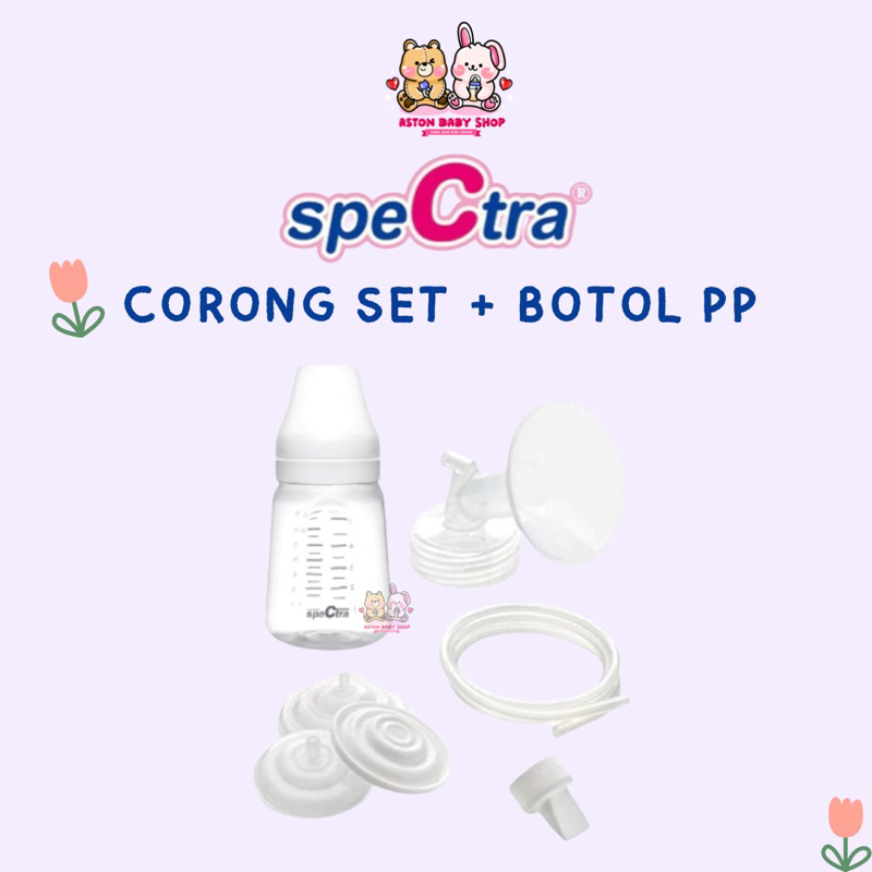 Jual Spectra Breast Shield Wide Neck Bottle Size S/M/L - Spectra Set Corong & Botol Susu ...