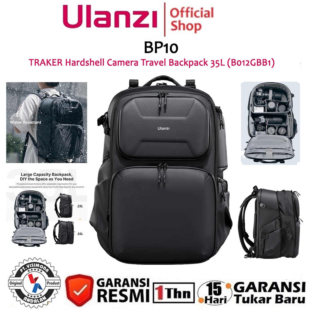 Jual Ulanzi BP10 35L Hardshell Camera Backpack (B012GBB1) | Shopee Indonesia