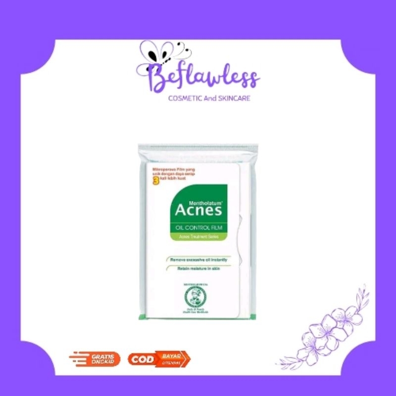Jual ACNES Oil Control Film (Kertas Minyak) 50 lembar | Shopee Indonesia