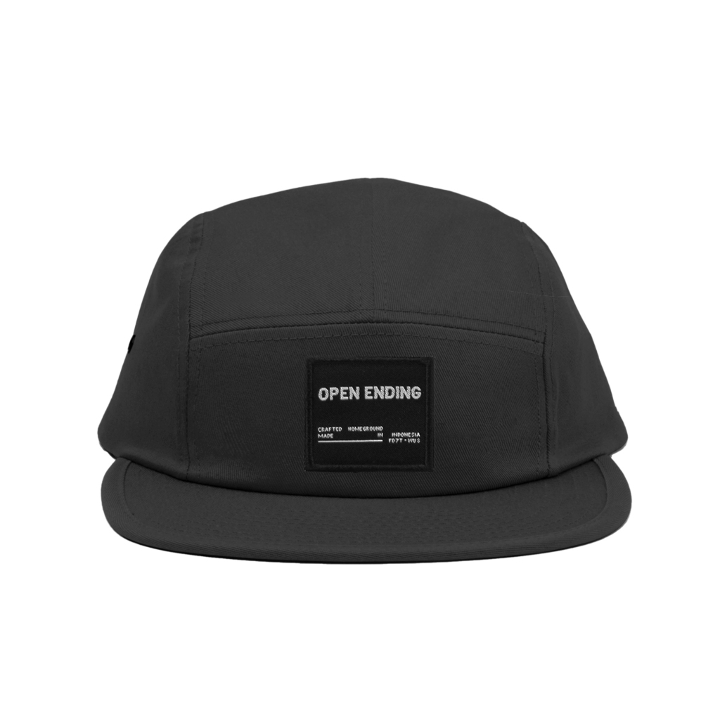 Jual Open Ending Topi 5 Panel Canvas Hat | Shopee Indonesia