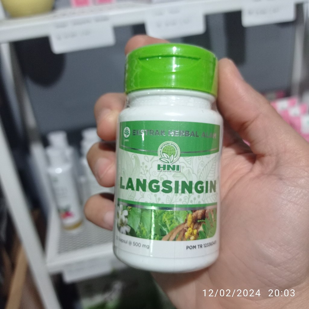 Jual Kapsul Herbal Langsingin HNI | Exp 2025 | Shopee Indonesia