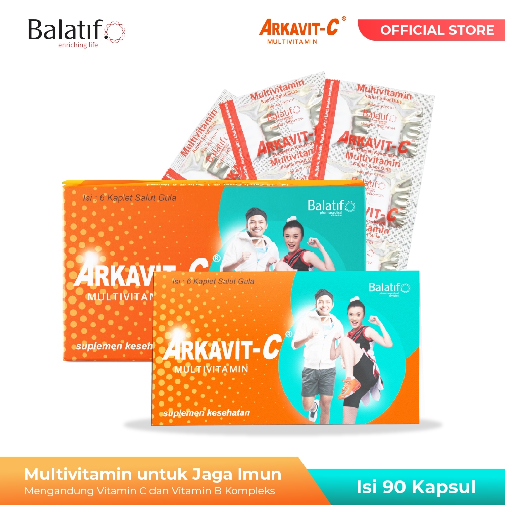 Jual ARKAVIT-C | Multivitamin untuk Bantu Memelihara Kesehatan dan Imun ...