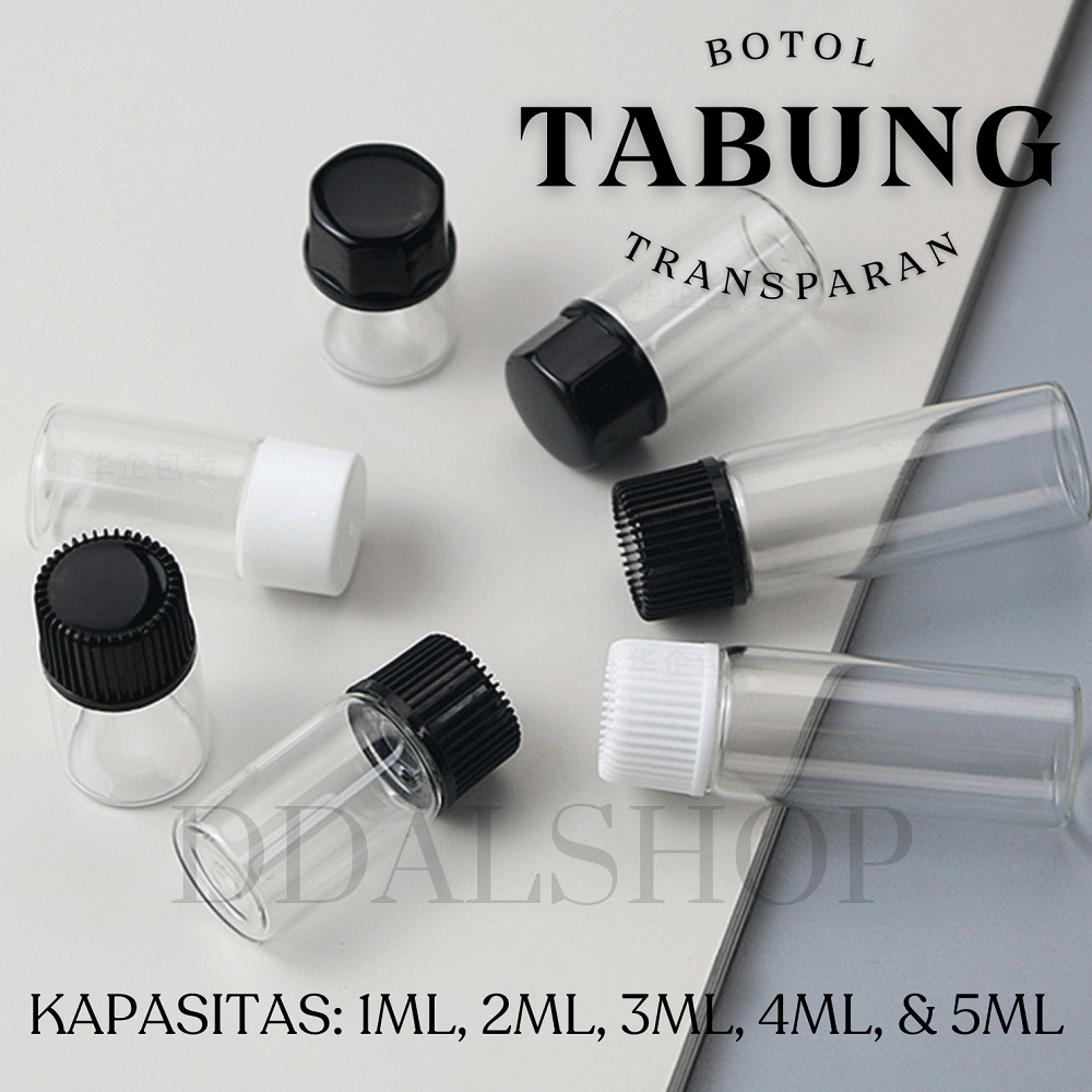 Jual Botol Kosong Essens Cairan Serum Skincare Oil Medis Kaca ...