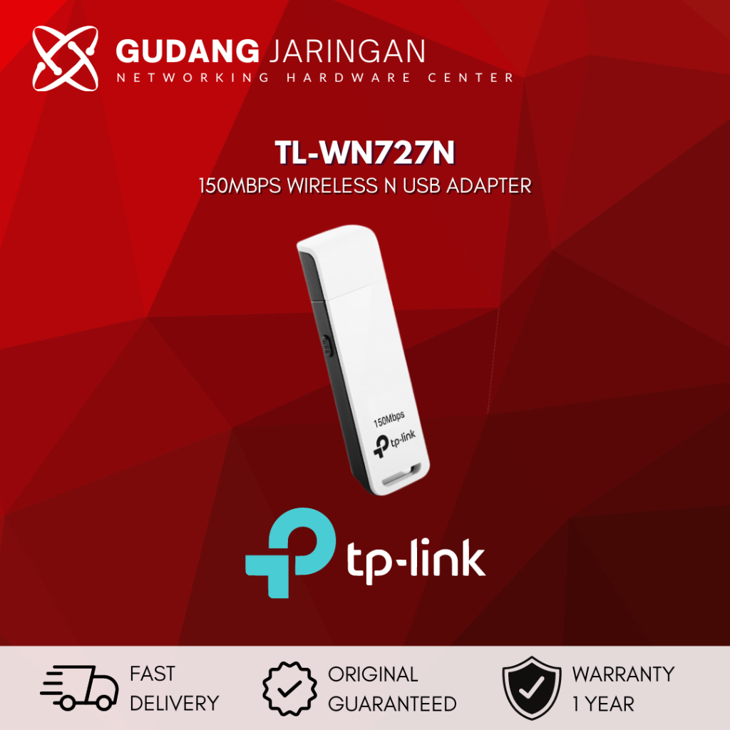Jual TP-LINK TL-WN727N 150Mbps Wireless N USB Adapter Dongle TPLINK ...