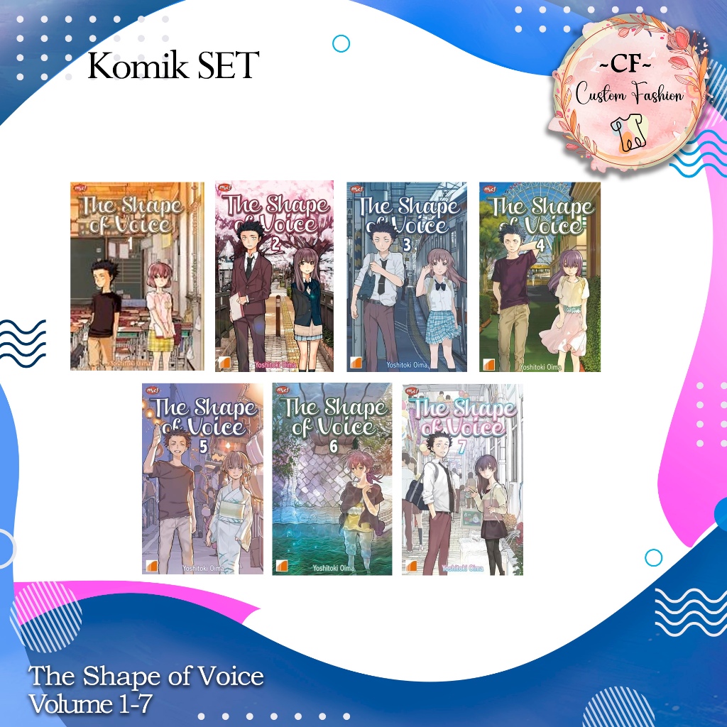 Jual Komik The Shape of Voice Koe no Katachi Limited Edition Vol 1-7 ...