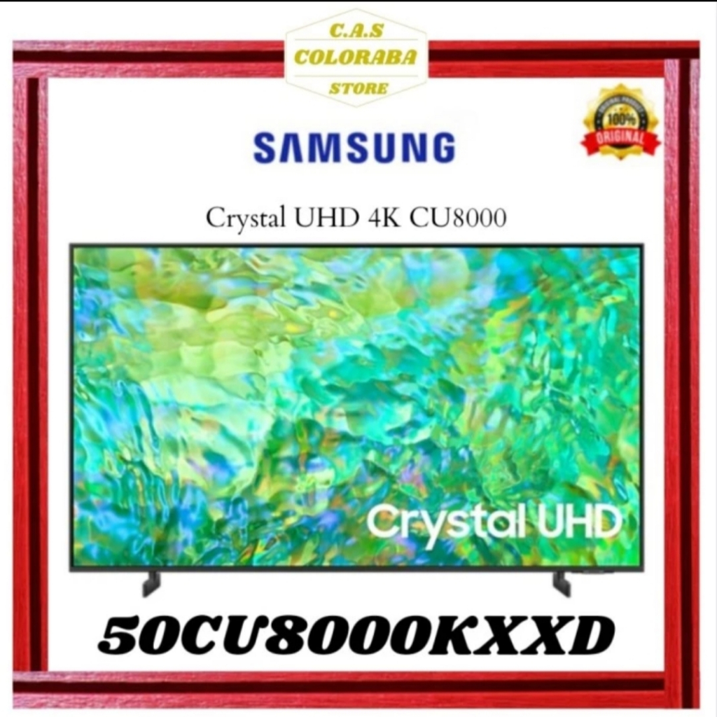 Jual TV SAMSUNG 50CU8000 SMART TV 50 INCH LED 4K UHD AU50CU8000 AU50CU ...