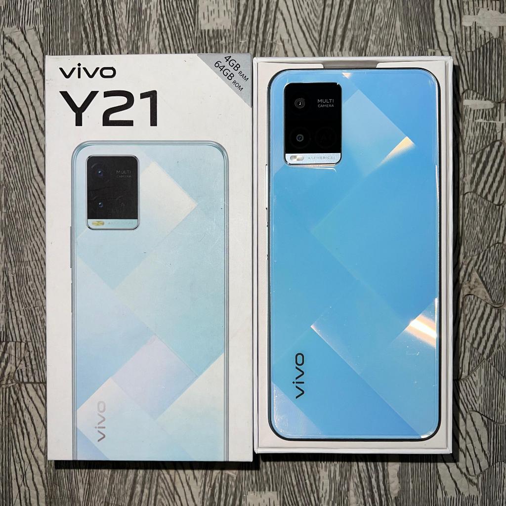 Jual Vivo Y21 4/64 Second Fullset Resmi | Shopee Indonesia