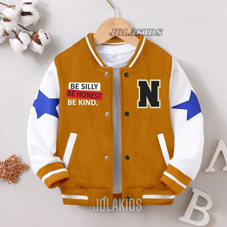 Jual Jaket Varisty Anak INISIAL R M N & S Umur 2-12 Tahun JaCket ...