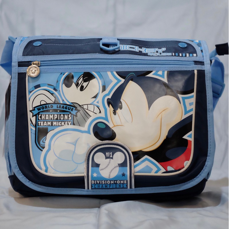 Jual Tas Sekolah Disney Mickey Mouse slempang navy - Disney Mickey ...