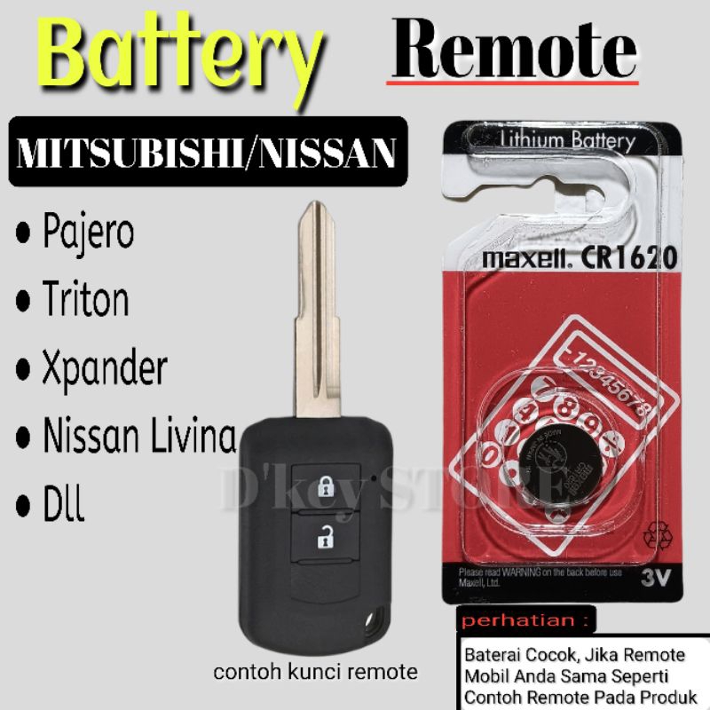 Jual Baterai Battery Batre Batrai Batre Kunci Remote Remot Mobil ...