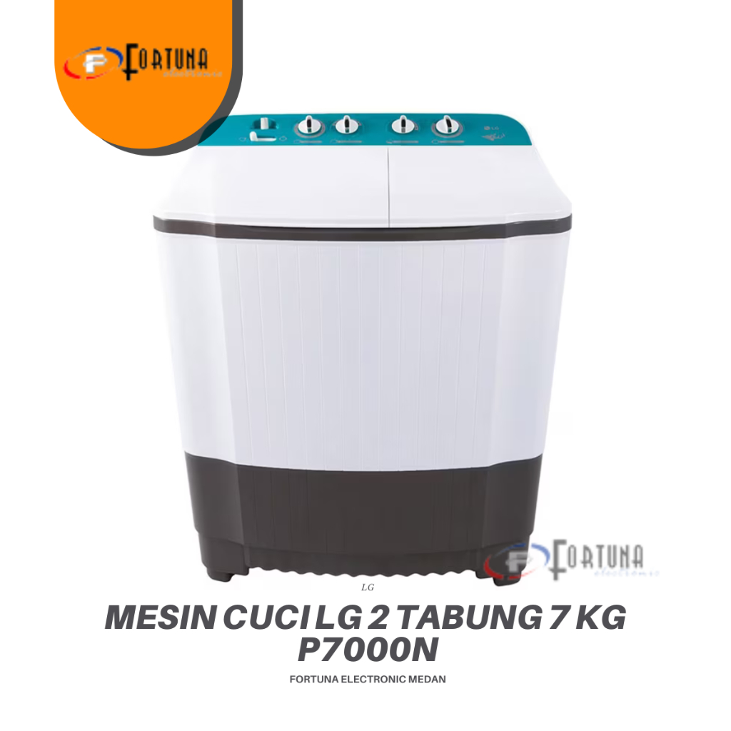 Jual MESIN CUCI LG 2 TABUNG 7 KG P7000N / P-7000 N MEDAN | Shopee Indonesia