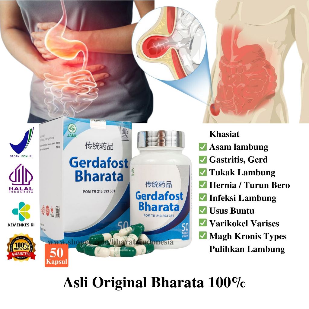 Jual Obat Usus Buntu Gerd Obat Radang Usus Ampuh GERDAFOST BHARATA ...
