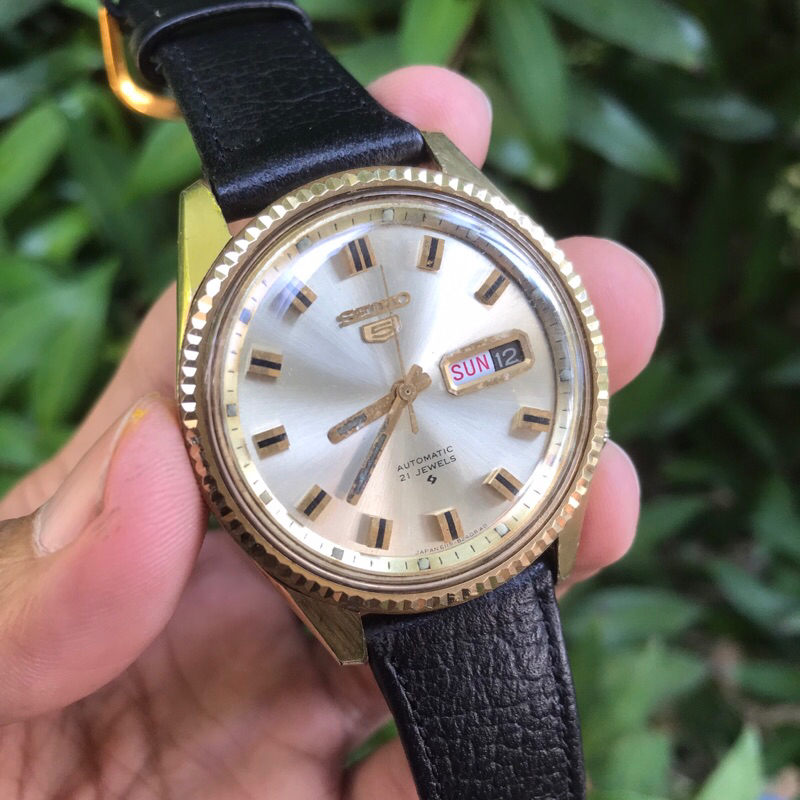 Jual jam tangan Seiko 5 vintage 6119 - 8200 Automatic japan tahun 1960 jadul langka rare kuno ...